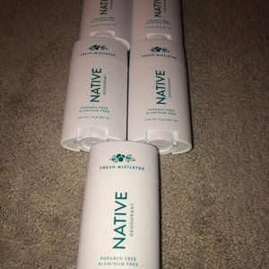 Native | Bath & Body | Native Deodorant Fresh Mistletoe Holiday Scent ...